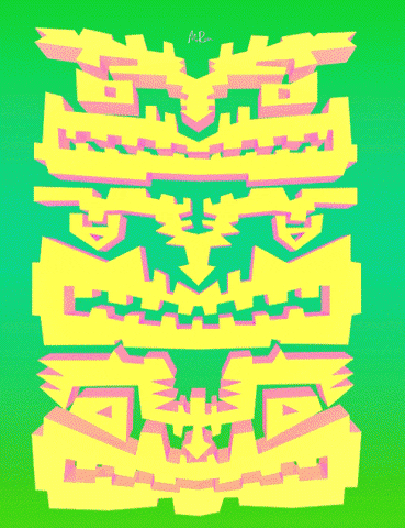 Sentients 3D Totem GIF by Miron - Find & Share on GIPHY