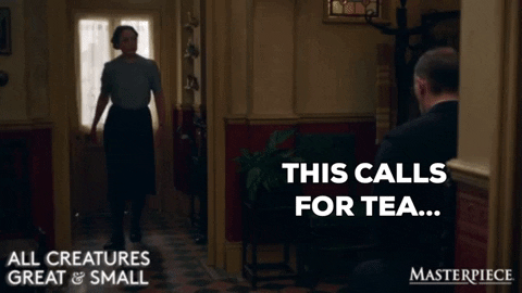 Time For Tea GIF by MASTERPIECE | PBS - Find & Share on GIPHY
