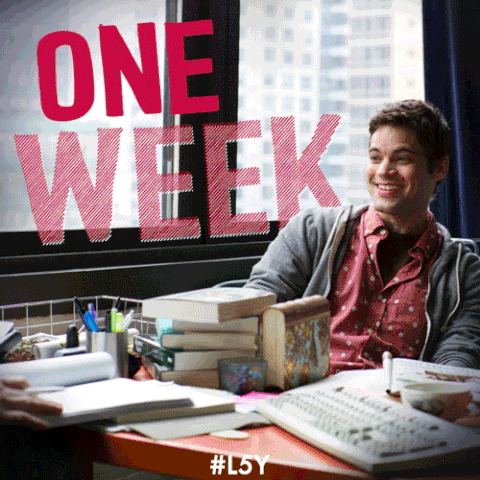 One Week GIF - Find & Share on GIPHY