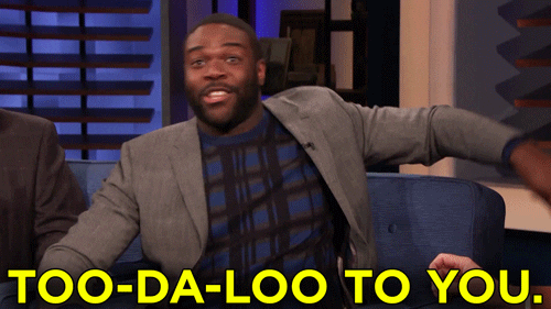 Too-Da-Loo GIF by Team Coco - Find & Share on GIPHY