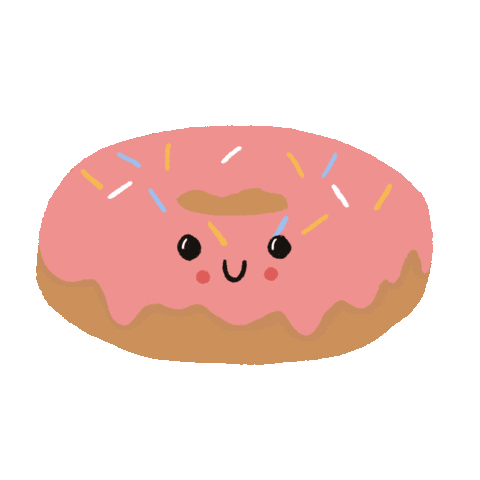 Donut Pastry Sticker for iOS & Android | GIPHY