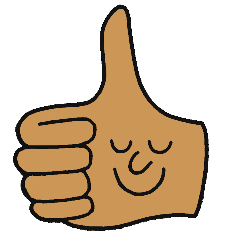 2020 Election Thumbs Up Sticker by No Labels for iOS & Android | GIPHY