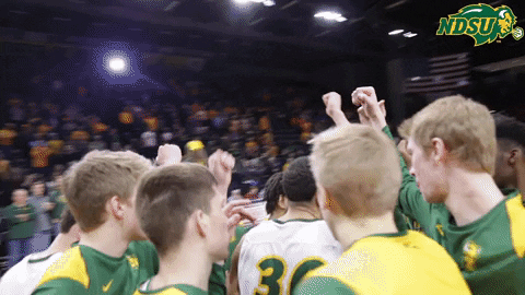 Bison Team Huddle GIF by NDSU Athletics - Find & Share on GIPHY