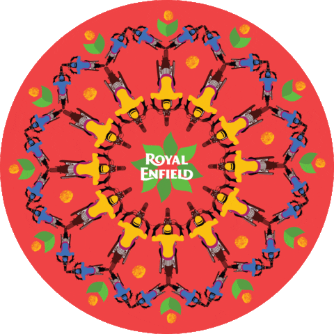 Rangoli Puremotorcycling Sticker by Royal Enfield for iOS & Android | GIPHY