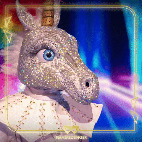 Unicorn Yes GIF by The Masked Singer UK - Find & Share on GIPHY