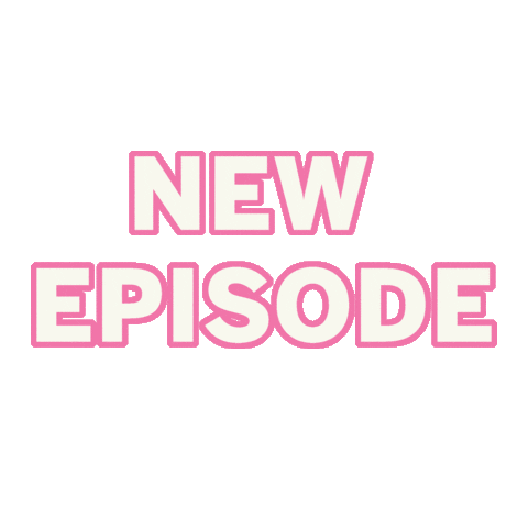 Pink Episode Sticker by Haute Takes Podcast for iOS & Android | GIPHY