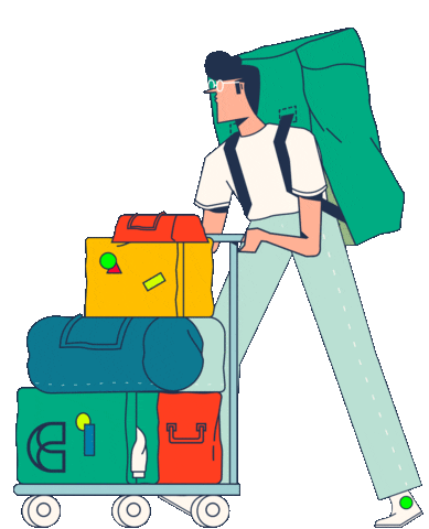 Travel Travelling Sticker by Culture Trip for iOS & Android | GIPHY