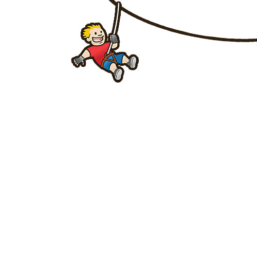 Adventure Zipline Sticker by Tree to Tree Cape May for iOS & Android ...