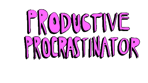 Sunday Procrastination Sticker by deladeso for iOS & Android | GIPHY
