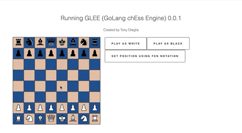 GitHub - tonyOreglia/glee: Tony's golang chess engine