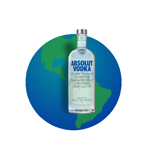World Earth Sticker by Absolut Vodka for iOS & Android | GIPHY