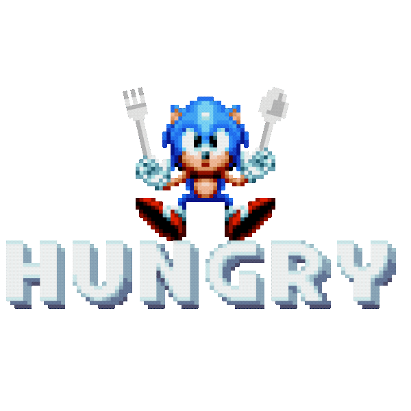 Hungry Video Games Sticker by Sonic the Hedgehog for iOS & Android | GIPHY