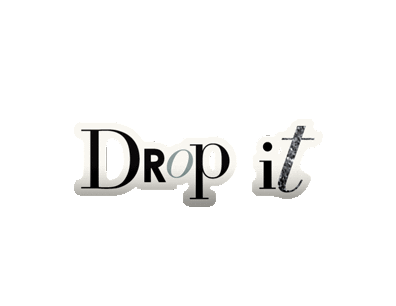 Drop It Sticker by TOPSHOP for iOS & Android | GIPHY