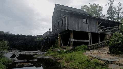 River Water Wheel GIF by Jerology - Find & Share on GIPHY