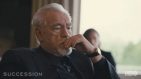 Brian Cox Hbo GIF by SuccessionHBO - Find & Share on GIPHY