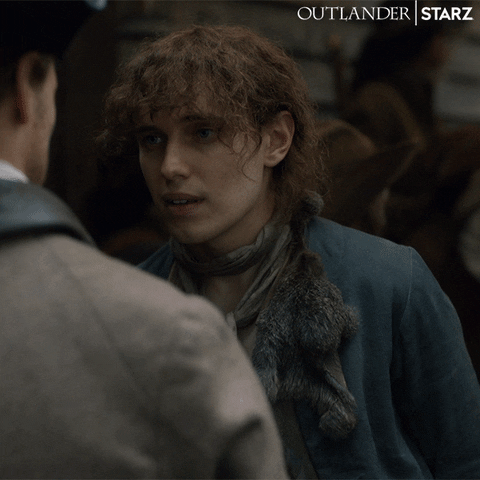 Season 5 Reaction GIF by Outlander - Find & Share on GIPHY