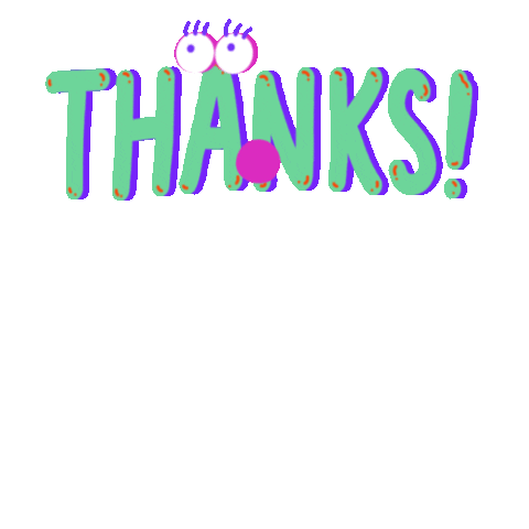 Animation Thank You Sticker by Hacchi for iOS & Android | GIPHY