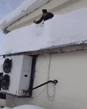 Removing snow - VideosGifs.com