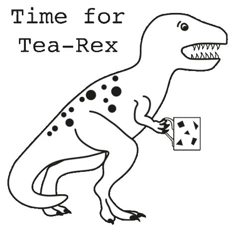 T-Rex Dinosaur Sticker by Dinosaurs Doing Stuff for iOS & Android | GIPHY