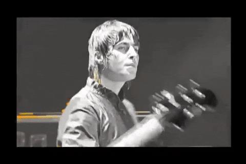 Liam Gallagher Dance GIF by Oasis - Find & Share on GIPHY