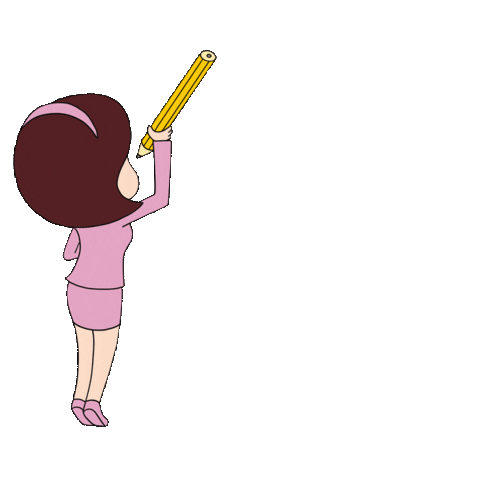 Girl Pink Sticker by nanshan for iOS & Android | GIPHY