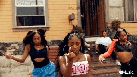 Girl Group Dancing GIF by Apple Music - Find & Share on GIPHY