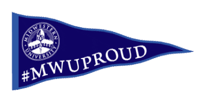 Mwu Sticker by Midwestern University for iOS & Android | GIPHY