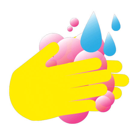 Wash Your Hands Sticker by CSDSocialMedia for iOS & Android | GIPHY