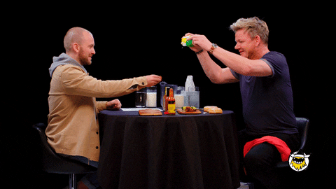 Gordon Ramsay Wings GIF by First We Feast: Hot Ones - Find & Share on GIPHY