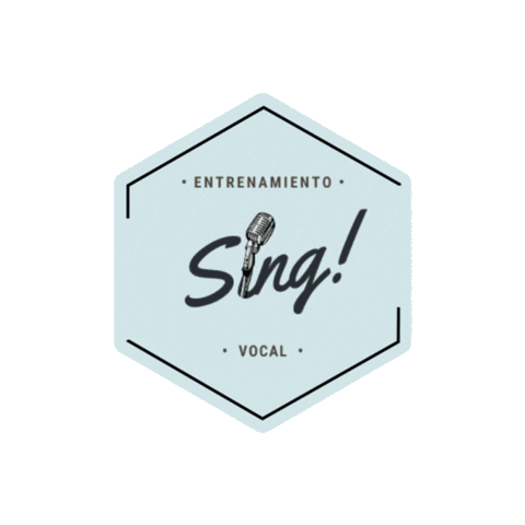 Singer Singing Sticker by Gallo Negro for iOS & Android | GIPHY