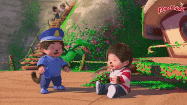 Happy Animation GIF by Monchhichi - Find & Share on GIPHY