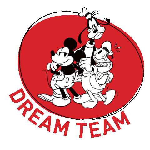 Best Friends Love Sticker by Mickey Mouse for iOS & Android | GIPHY