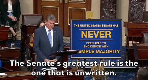 Voting Rights Filibuster GIF by GIPHY News - Find & Share on GIPHY