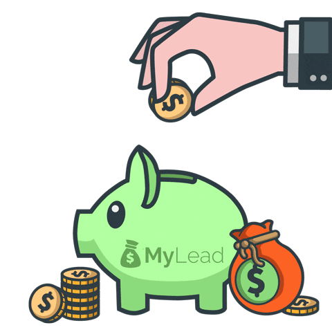 Cartoon Shopping Sticker by MyLead.global for iOS & Android | GIPHY