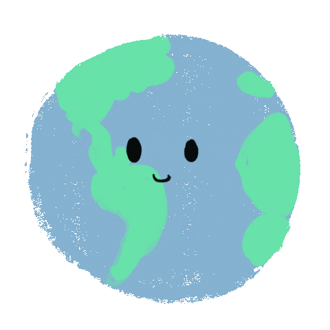 Earth Day Sticker by Órbita Studios for iOS & Android | GIPHY