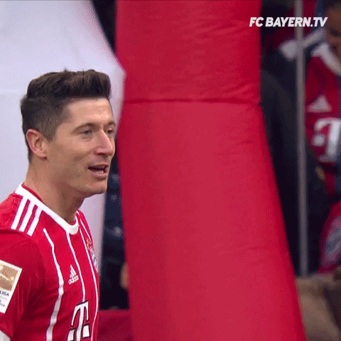Robert Lewandowski Win GIF by FC Bayern Munich - Find & Share on GIPHY