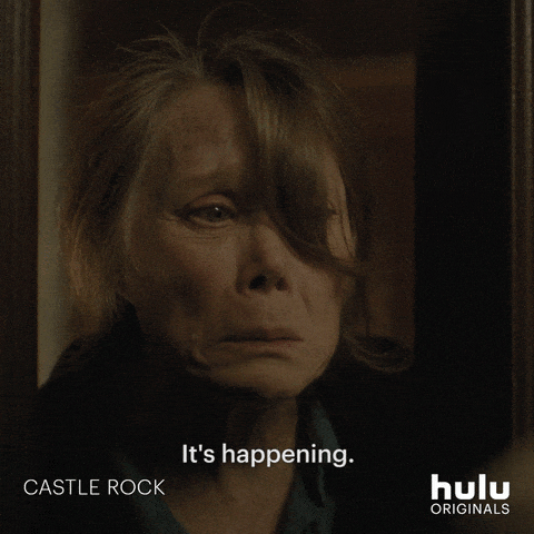 Stephen King Hello GIF by HULU - Find & Share on GIPHY