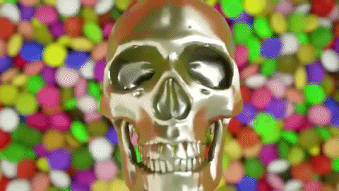Death Skull GIF by Ali Stone - Find & Share on GIPHY