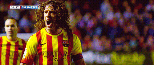 Carles Puyol GIF - Find & Share on GIPHY