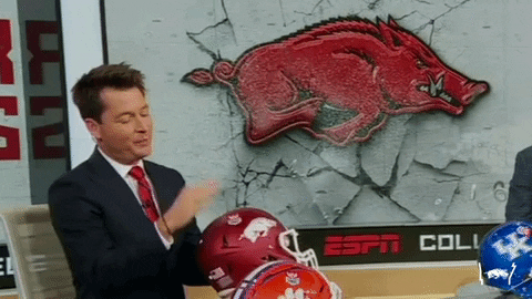 College Football GIF by Arkansas Razorbacks - Find & Share on GIPHY
