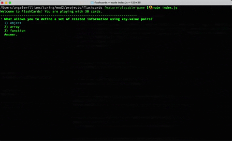 GitHub - angelewilliams/flashcards: Flashcards starter kit