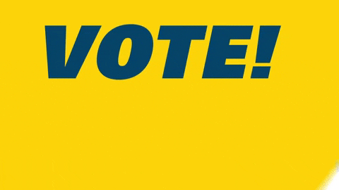Vote Voting GIF by Marquette University - Find & Share on GIPHY