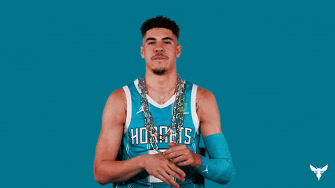 Lamelo Ball Sport GIF by Charlotte Hornets - Find & Share on GIPHY