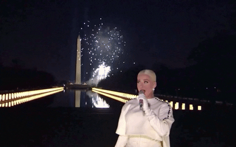 Katy Perry Firework GIF by NBC - Find & Share on GIPHY
