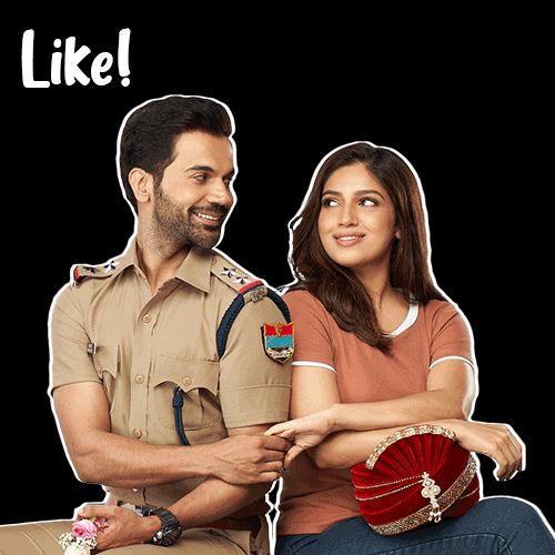 Bhumi Pednekar Rajkumar Rao GIF by Junglee Pictures - Find & Share on GIPHY