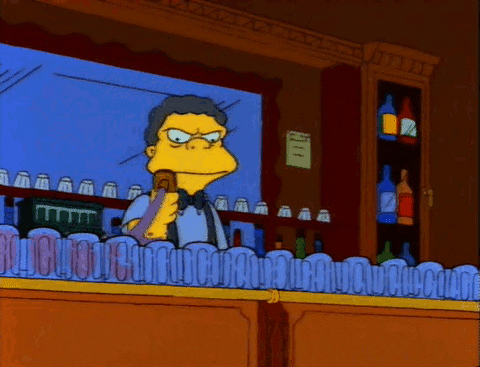 The Simpsons Flaming Moe GIF - Find & Share on GIPHY