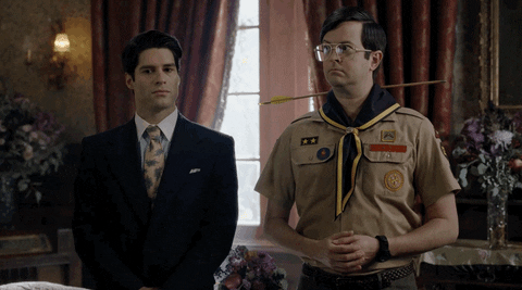 Ghosts Reaction GIF by CBS - Find & Share on GIPHY