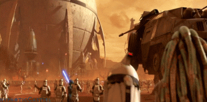 Clone Troopers Vs Droid Army GIFs - Find & Share on GIPHY