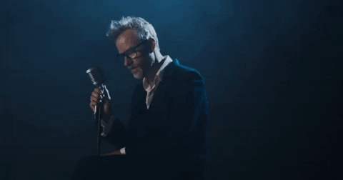 Microphone Sing GIF by Matt Berninger - Find & Share on GIPHY
