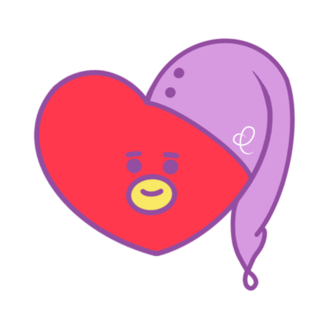 Wink Love Sticker by Handduk for iOS & Android | GIPHY